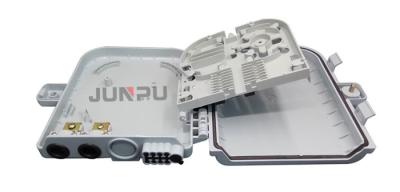 China FTTH 8 Port Outdoor Fiber Distribution Box ABS material with SC adapter for sale