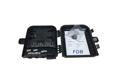 China SC / APC Optical Fiber Optic Distribution Box 8 Core with Cassette Splitter for sale