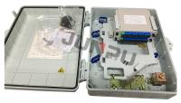 China FTTH 16 Core optical fiber distribution box with SC adapter /LSZH for sale