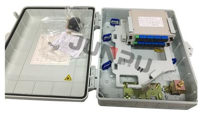 China FTTH 16 Core optical fiber distribution box with SC adapter /LSZH for sale