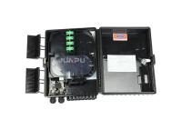 China FTTH Fiber Optic Distribution Box 16 Fibers Wall Mounted / Pole Mounted for sale