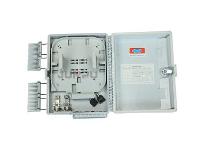 China ABS Material FDB 16 Fiber Optic Distribution Box With Cassette Plc Splitter for sale