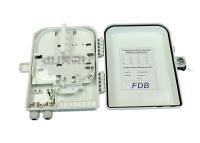 China 16 core Outdoor Fiber Optic Distribution Box with  ABS material for sale