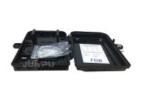 China wall Black Outdoor Fiber Optic Distribution Box IP65 witj sc adapter for sale