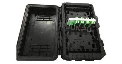 China JUNPU Aerial 16 core Fiber Optic Enclosures Outdoor IP68  with cassette or PLC splitter for sale