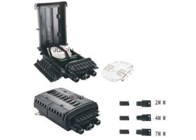 China Factory 16 Core Fiber Optic Cable IP68 Black Dome Fiber Optic Splice Closure for sale