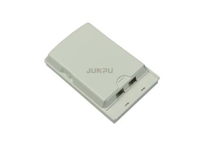 China Waterproof FTTH Indoor Fiber Optic Termination Box 2 Cores With 2 SC Optic Adapter for sale