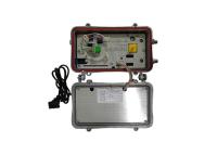 China Waterproof Catv Node Outdoor Optical Receiver HFC 2 Output SC APC AGC Control for sale