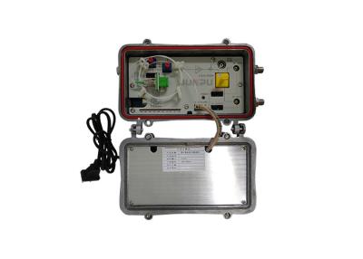 China Waterproof Catv Node Outdoor Optical Receiver HFC 2 Output SC APC AGC Control for sale