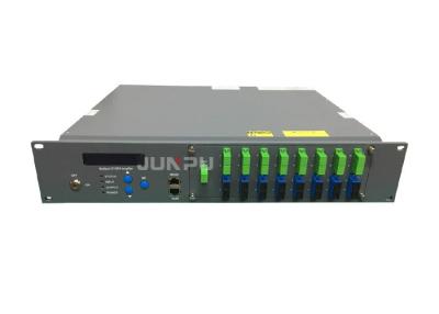 China FTTH 1550 Optical Amplifier Edfa Gpon Edm 16 Port 2U Rack High Performance for sale
