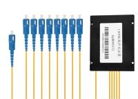China Single Mode 1x8 Plc Fiber Optic Cable Splitter , Best Optical Splitter LSZH for sale
