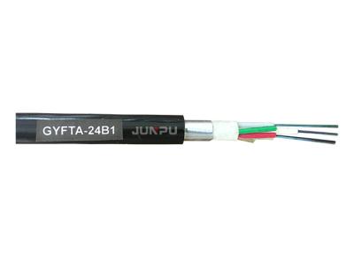 China Outdoor Single/Multimode  Mode Fiber Optic Cable , a fiber optic cable with PE/APL for sale