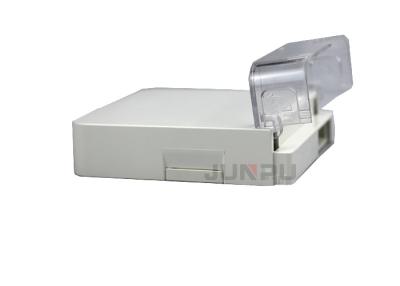 China ABS material fiber optical rosette box, Fiber Optic Cable Termination Box for sale