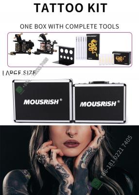 China Tattoo Machine Kit Small Size Tattoo Box with Rechargeable Wireless Power Supply for sale