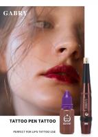 China Customized Semi Permanent Tattoo Pen Makeup Machine Set For Eyebrow Microblading for sale