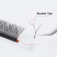 China Yy Shape Volume Lash Extensions C/D Curl 0.1mm Long Lasting Premade Fans Matte Black Lashes DIY Grafting Eyelashes 8-14mm for sale