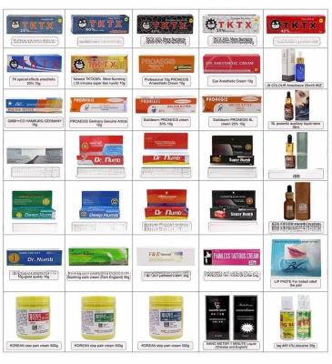 China Revolutionize Your Tattoo Process Tktx Numb Cream for Permanent Makeup Anesthetic Gel for sale