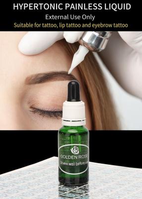 China Golden Rose Tattoo Numbing Liquid Sprayer Microblading Numb Liquid Semi-Permanent Makeup Solution for sale