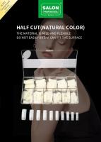 China Customized Design Natural Color False Nails for Salon Nail Art Full Cover French for sale