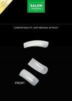 China A101 Natural Color Full Cover False Nails Tips for Professional French Manicure Style for sale