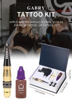 China Compact Permanent Makeup Machine Kit with Ink Cup Microblading Ink and All-In-One Set for sale