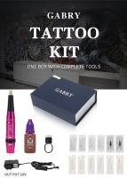 China Customized Logo Wholesale Gabry Semi Permanent Makeup Pen Tattoo Machine Kit for sale