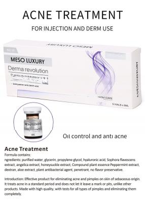 China OEM Private Label Meso Luxury Injectable Mesotherapy Serum Acne Scar Removal Skin Whitening Moisturizing Serum for sale