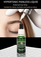 China Golden Rose Microblading Tattoo Anesthetic Liquid For Semi-permanent Makeup Pain Relief 20ml/bottle for sale