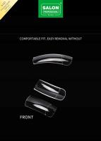 China DIY Nail Art Full Cover Soft Gel Nail Tips for Fingers Extension and Quick Building for sale