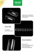 China DIY Nail Art Full Cover Soft Gel Nail Tips for Fingers Extension and Quick Building for sale