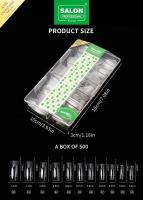 China DIY Nail Art Full Cover Soft Gel Nail Tips for Fingers Extension and Quick Building for sale