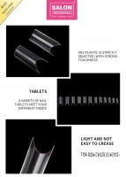 China Nail Salon Home DIY Full Cover False Nails B101 Straight Clear Matte with Custom Logo for sale