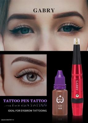 China Microblading Semi-Permanent Makeup Machine Kit with Eyebrow Tattoo Pen Private Label for sale