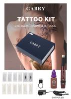 China Professional Permanent Makeup Machine Kit for Lip Eyebrow Tattoo Complete Box for sale