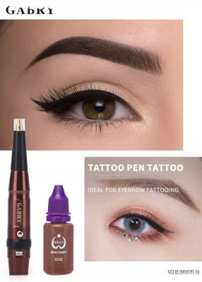 China Gabry Semi-Permanent Makeup Kit for Microblading Eyebrow Eyeliner Lips Tattoo Machine for sale
