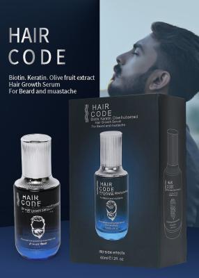 China Customized Skin Booster Hair Code Beard Growth Serum Oil 100% Natural Private Label for sale