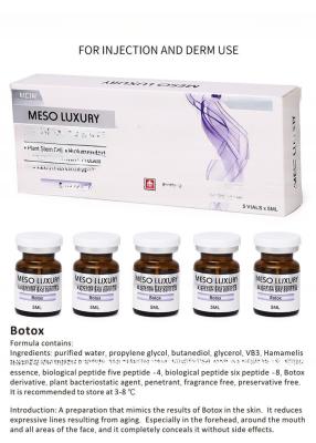 China Private Label 5ml Bo Tox1 Microneedling Injection Serum for Anti-Aging Skin Boosting for sale
