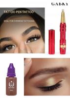 China Factory Price Tattoo Pen Set Wireless Strong Motor Permanent Makeup Machine Tattoo Set for sale