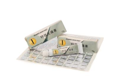 China Anesthetic Pain Relief Strong Numbs Skin Fast Numbing Cream for Permanent Makeup Eyebrow Tattoo for sale