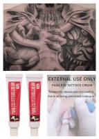 China Blank Tube White Tube 20gram Painless Tattoo Numbing Cream Before Tattoo Eyebrow Lip Tattoo Private Label Semi-Permanent Makeup for sale