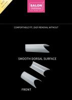 China Wholesale Nail Decoration False Fingernails Seamless Detachable French Long Square False Nail Tips Extension for sale