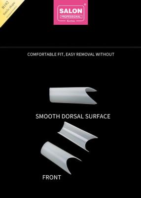 China Wholesale Nail Decoration False Fingernails Seamless Detachable French Long Square False Nail Tips Extension for sale