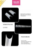 China Wholesale Nail Decoration False Fingernails Seamless Detachable French Long Square False Nail Tips Extension for sale