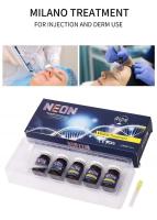 China Skin Booster Neon Brand Milano Treatment Mesotherapy Serum Freckle Black Spots Melasma Anti Aging Injection Serum for sale