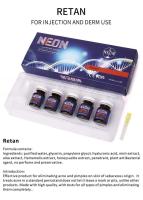 China Facial Skin Care Anti Aging Mesotherapy Serum Private Label Neon Reatan Treatment Anti Acne Skin Repairing Serum Injection for sale