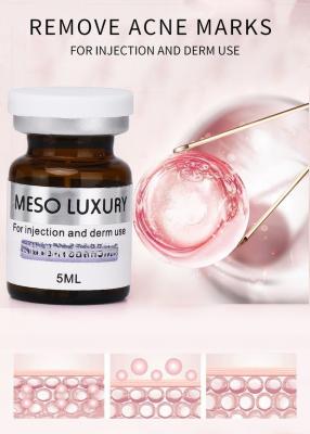 China Meso Luxury Skin Booster 5ml Moisturizing Whitening Anti Aging Acne Removing Face Mesotherapy Serum Injection for sale
