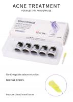 China Acne Removal Mesotherapy Serum 5ml Acne Scar Removal Treatment Smooth Damaged Skin Whitening Moisturizing Face Injection Serum for sale