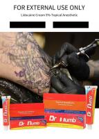 China Red Dr Numb Ceram10g 30gram for Semi-Permanent Makeup Body Tattoo Piercing Microblading Eyebrows Tattoo for sale