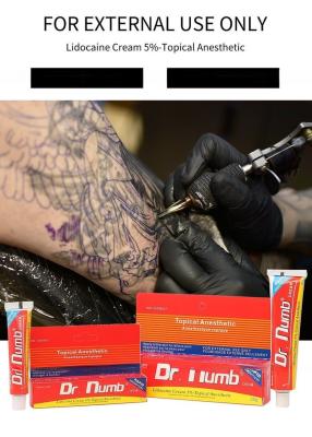 China Red Dr Numb Ceram10g 30gram for Semi-Permanent Makeup Body Tattoo Piercing Microblading Eyebrows Tattoo for sale