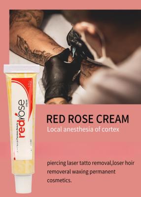 China Tattoo Painless Cream Redrose Numb Cream Good Quality Body Art Tattoo Numbing Cream for sale